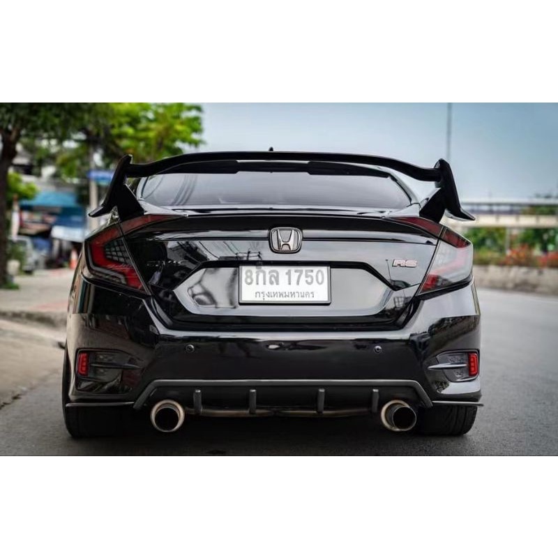 Honda Civic Fc pp Rear side lips lip Rear diffuser Thailand design ...
