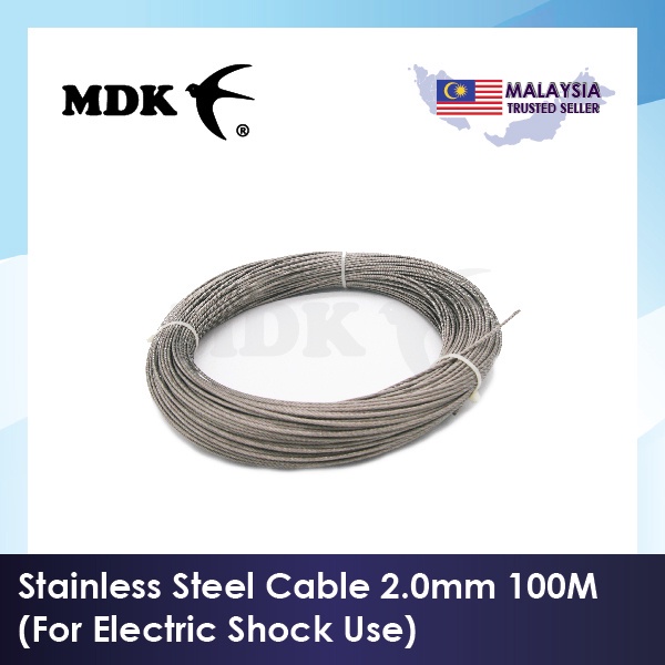 Stainless Steel Cable SUS304 100 Meter | Shopee Malaysia