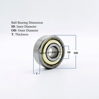 Flange bearing flange mini MF52 MF74 MF84 MF85 MF95 MF104 MF106 MF115 MF117 MF126 MF128 MF137 ...