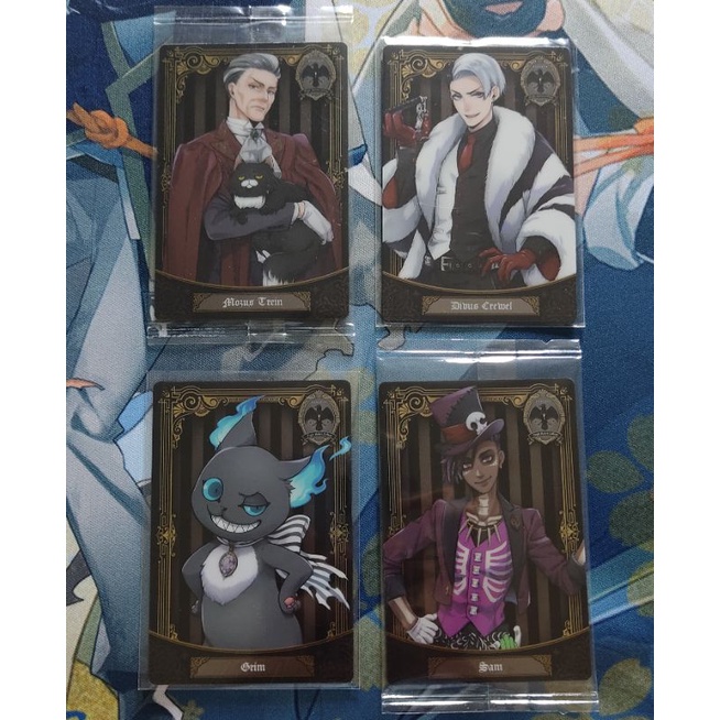 Genuine Bandai Disney Twisted Wonderland NRC Staff Version Cards ...