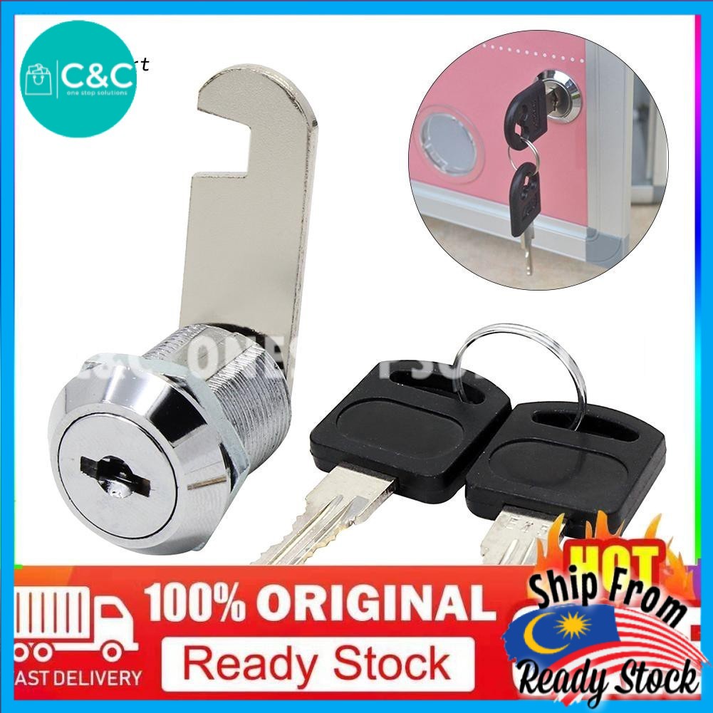 EXCEL Cam Lock 30mm (Drawer/Cupboard use) | Shopee Malaysia
