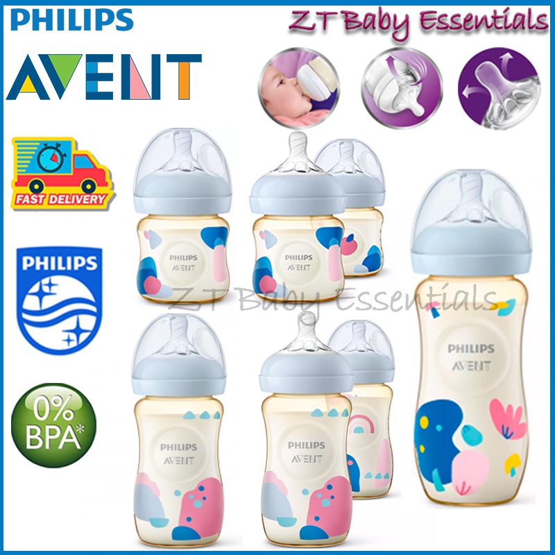 Philips Avent Natural Ppsu Bottle 4oz 9oz 11oz Ppsu Botol
