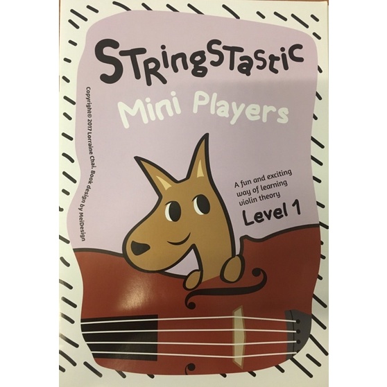 Stringstastic mini players. A fun and exciting way of learning violin theory Level 1 | Shopee ...