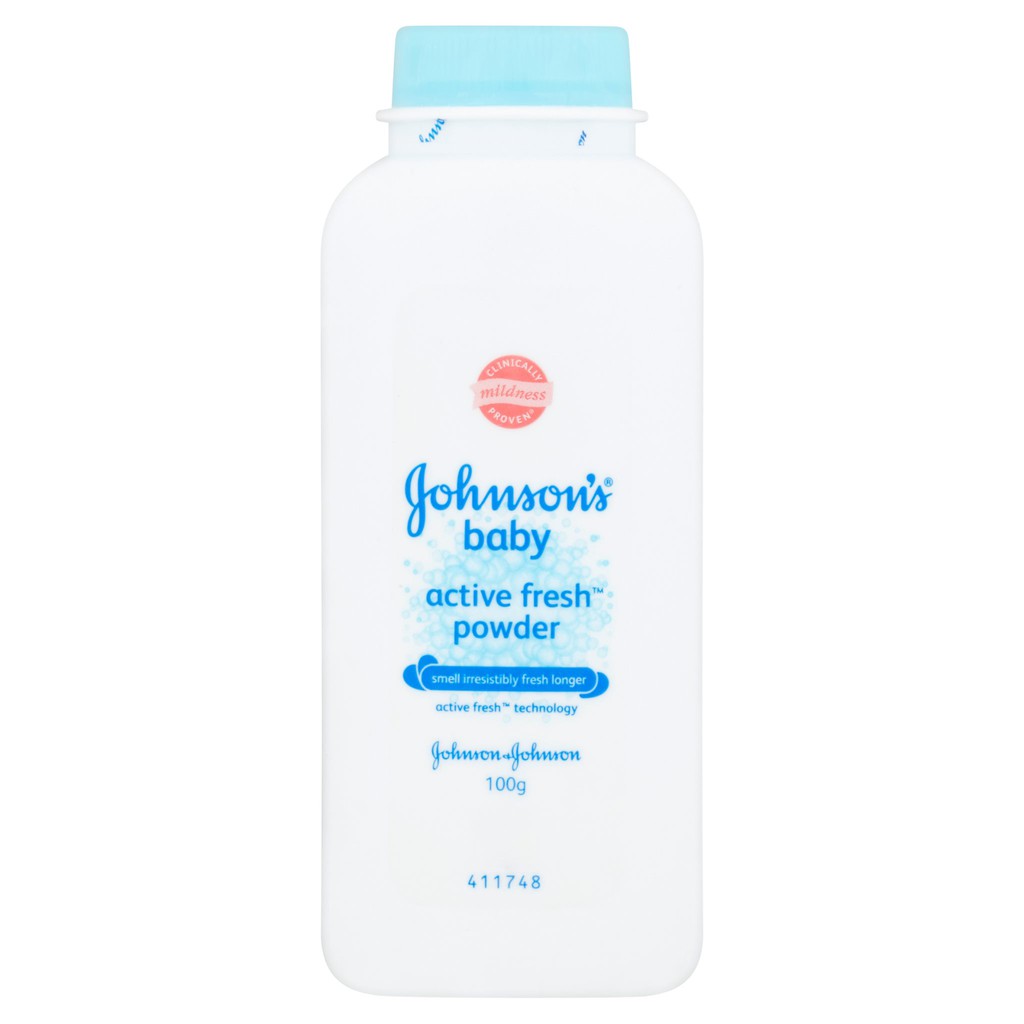 Johnson's Baby Powder - Active Fresh (100g) | Shopee Malaysia