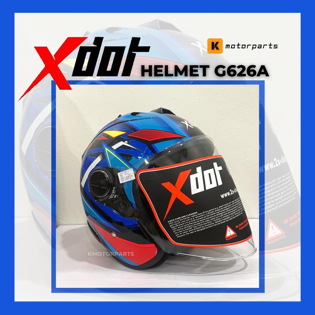 XDOT G626A HELMET WITH SIRIM NEW DESIGN SPITFIRE | Shopee Malaysia