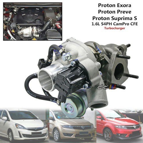Turbo Turbocharger For Proton Exora Preve Suprima S 1.6L S4PH CFE KP39 ...