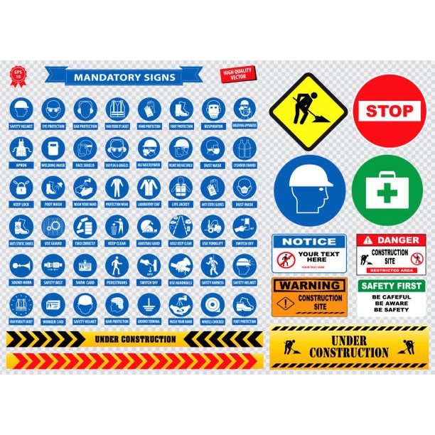 Safety signage for industrial/ACP/High impact/Acrylic/vinyl sticker ...