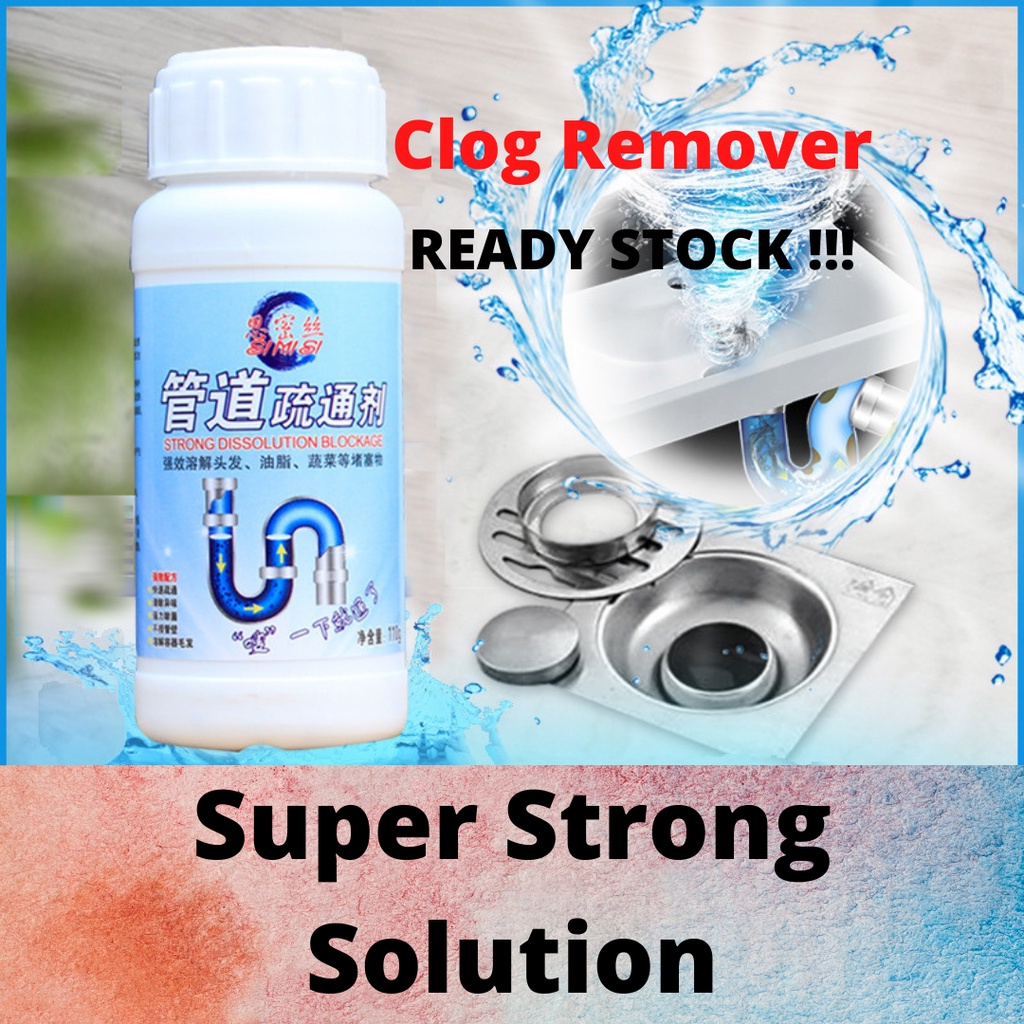 MALAYSIA READY STOCK Clog Remover Drain Pipe Basin Cleaner Clogged ...