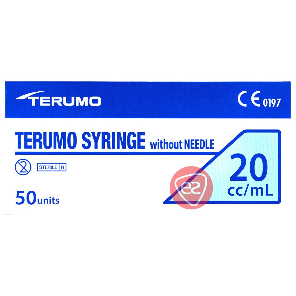 TERUMO SYRINGE 20CC (20ML) ECCENTRIC 50S (CODE SS+20ES) | Shopee Malaysia