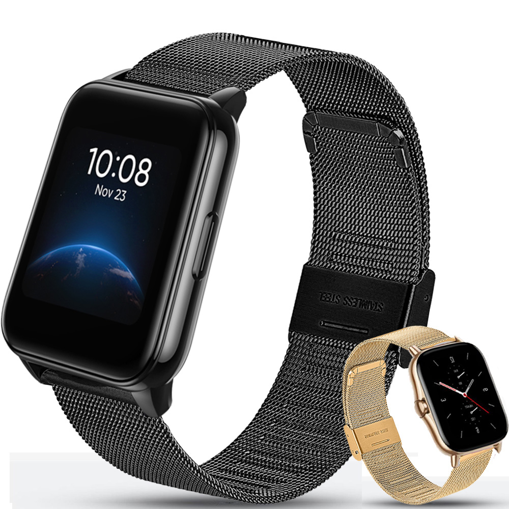 Realme Watch 2/Realme Watch 2 Pro Smart Watch Watchband Bracelet Metal ...
