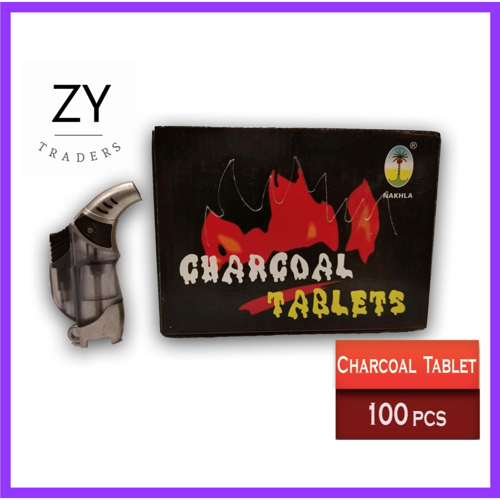 Charcoal Tablets / Arang Fast Burning for Bukhoor Bakhoor | Shopee Malaysia