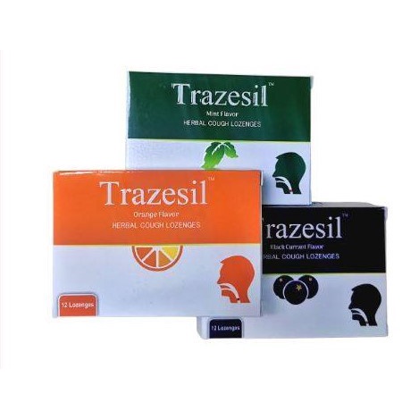 TRAZESIL HERBAL COUGH LOZENGES 12's | Shopee Malaysia