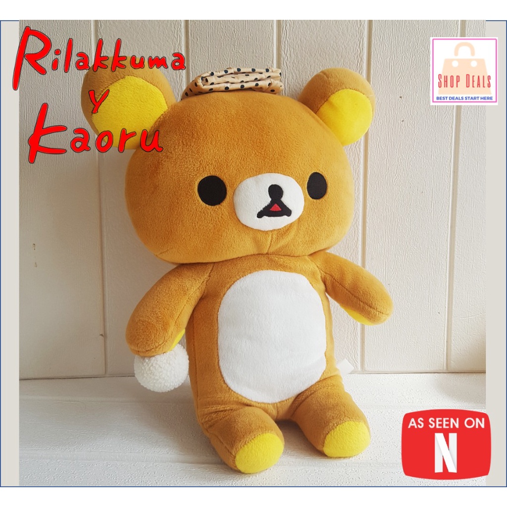 Rilakkuma and Kaoru Stuff High Quality Toys Animals Bear Cute Soft Toys ...
