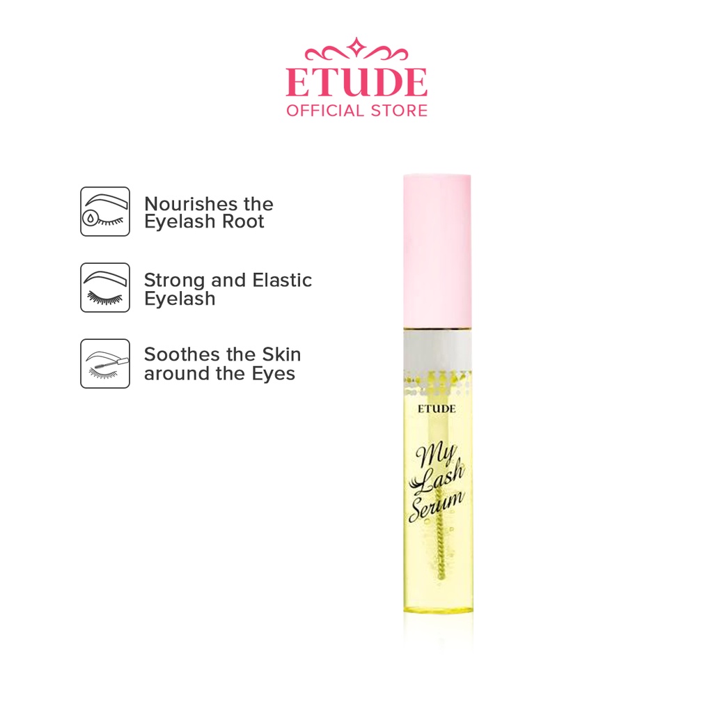 ETUDE My Lash Serum 9g - For Longer, Thicker and Healthier Eyelashes ...