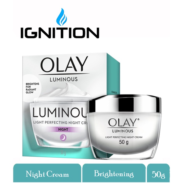 Olay Luminous Light Perfecting Night Cream 50g | Shopee Malaysia