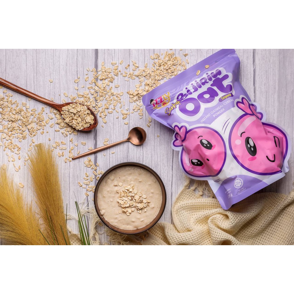 IZZLY BABY FOOD Bijirin Oat dan Barli sesuai bayi 6 bulan ke atas ...