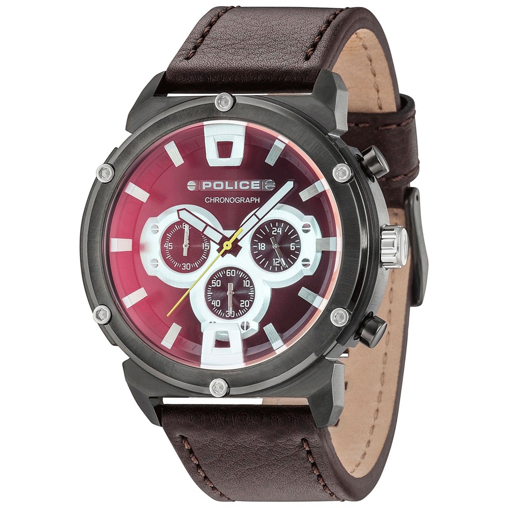 POLICE Timepiece PL15047JSU/02 / Men's /Armor II / Chronograph / 50mm ...