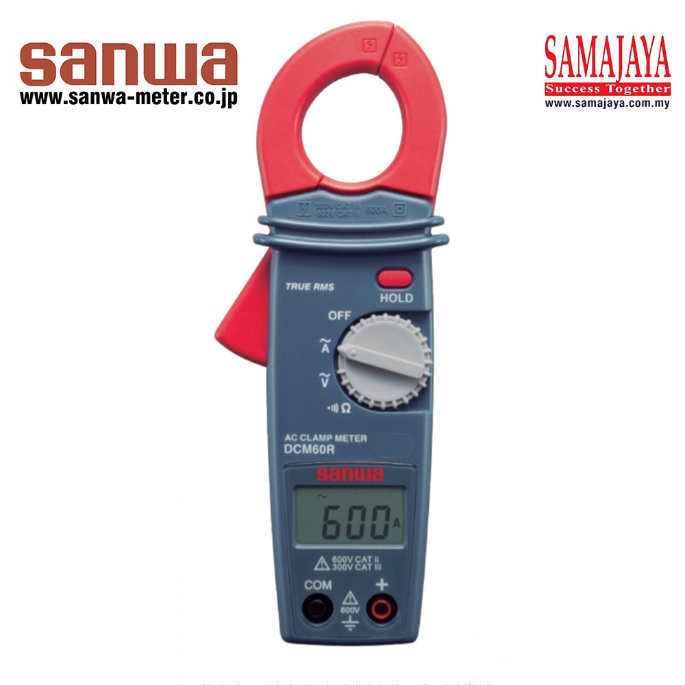 Sanwa DCM60R Clamp Meter | Shopee Malaysia