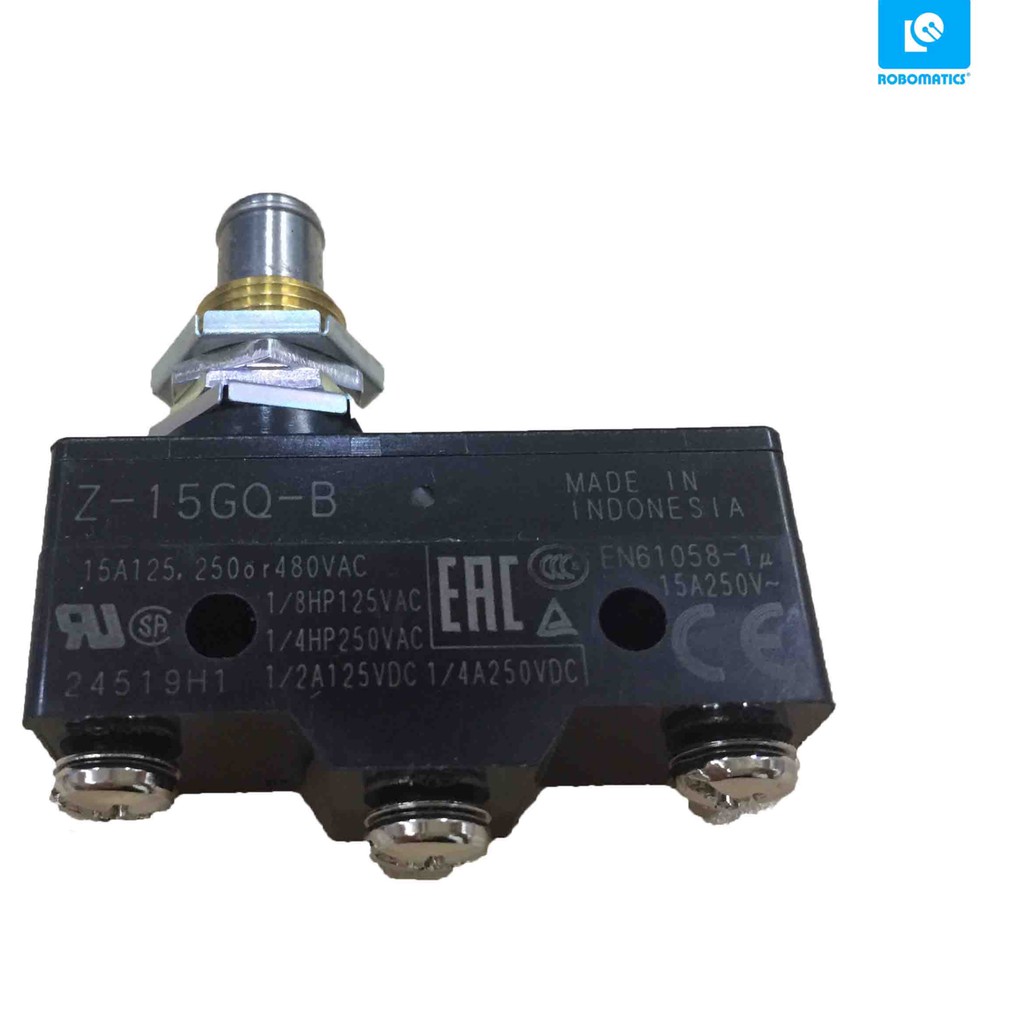 OMRON Snap Action Limit Switch Plunger Z-15GQ-B | Shopee Malaysia