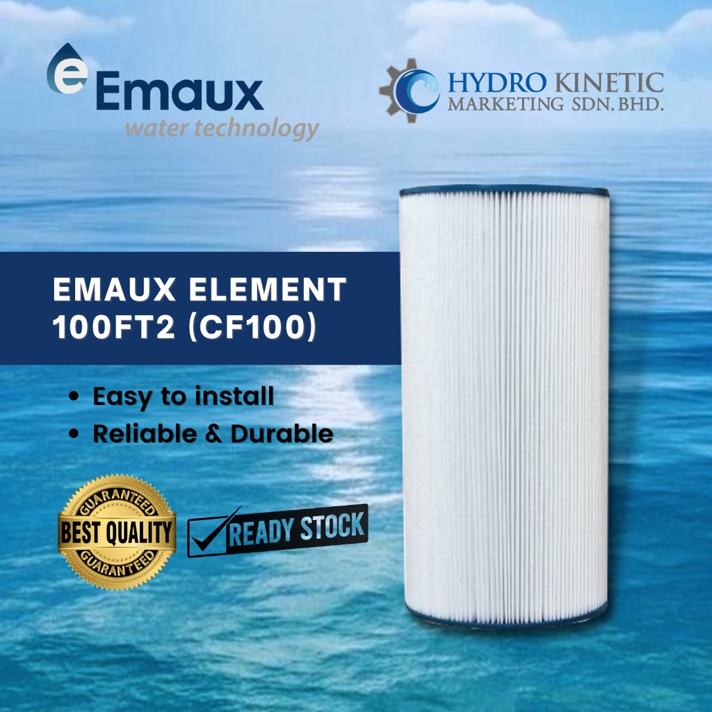 EMAUX Filter Element 100ft2 (CF100) Replacement Cartridge - SWIMMING ...