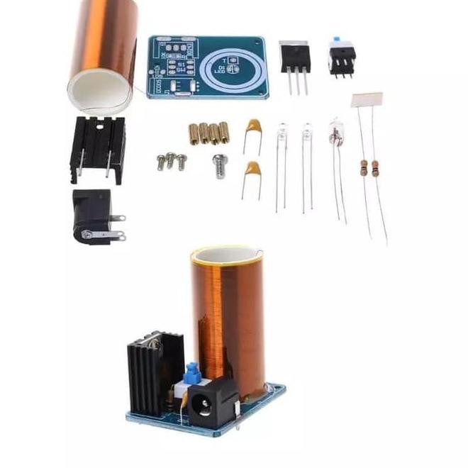 Best.. Bd234 Mini Coil Diy Kit High Voltage Generator Transmiter | BeeCost