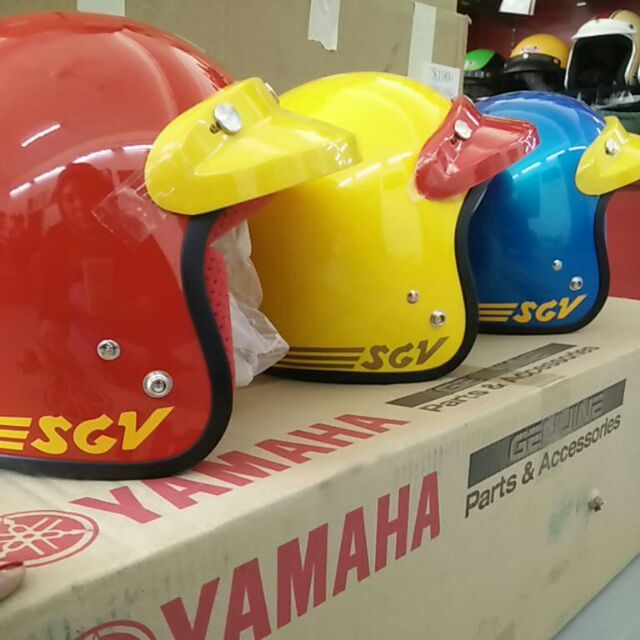 SGV special helmet (red/blue/yellow/dark green) | Shopee Malaysia