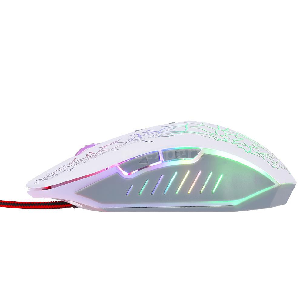 Pcer gaming mouse wired rgb ergonomic game mouse usb computer mice pc ...