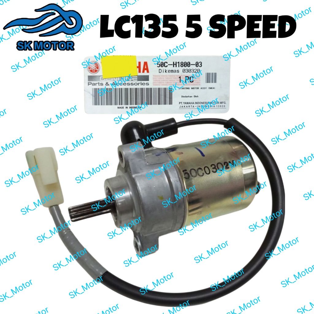 Yamaha LC135 LC New 5S 5 SPEED Original Starter Motor Assy Startor ...