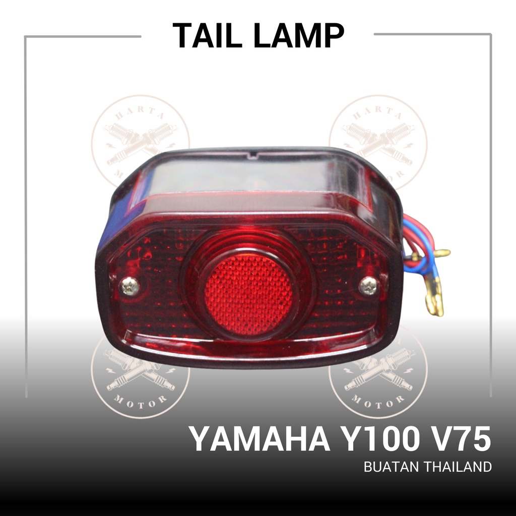 YAMAHA YB 100 YB100 Y100 Y 100 V75 TAIL LAMP - Lampu Belakang Tail ...