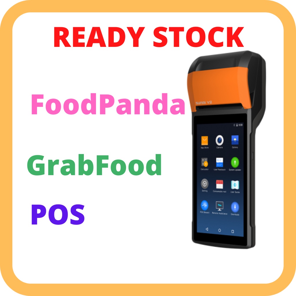 [READY STOCK] Original Sunmi V2 Mobile Handheld POS Terminal With 1 ...