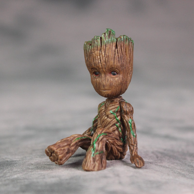 Guardians of the Galaxy 2 Little Tree Man Groot Groot Sitting Posture ...
