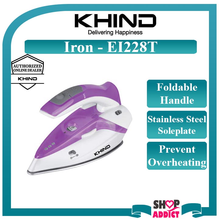 Khind Electric Steam Iron EI228T/ Seterika | Shopee Malaysia