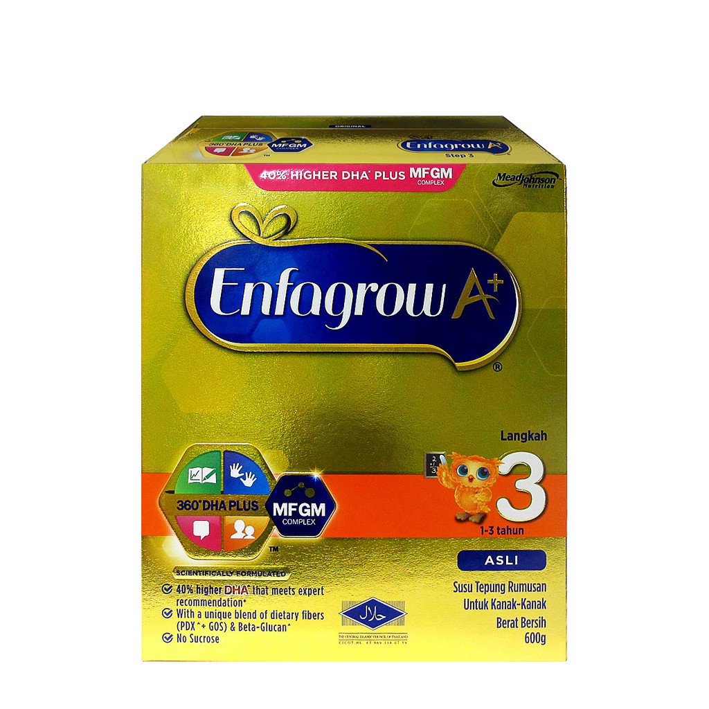Enfagrow A+ DHA Plus Step 3 Original (600g) | Shopee Malaysia