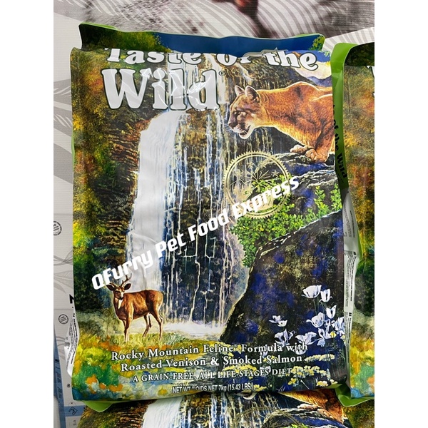 Ready Stock Taste Of The Wild Rocky Moutain TOTW totw cat food 7kg ...