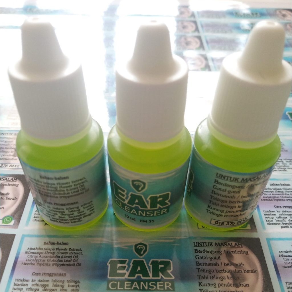 Ubat Telinga borong murah untuk reseller 100% berkesan (25 botol ...