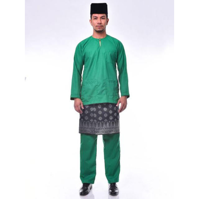 💥READY STOCK 💥 Baju Melayu Teluk Belanga Primavalet Light Teal Green ...