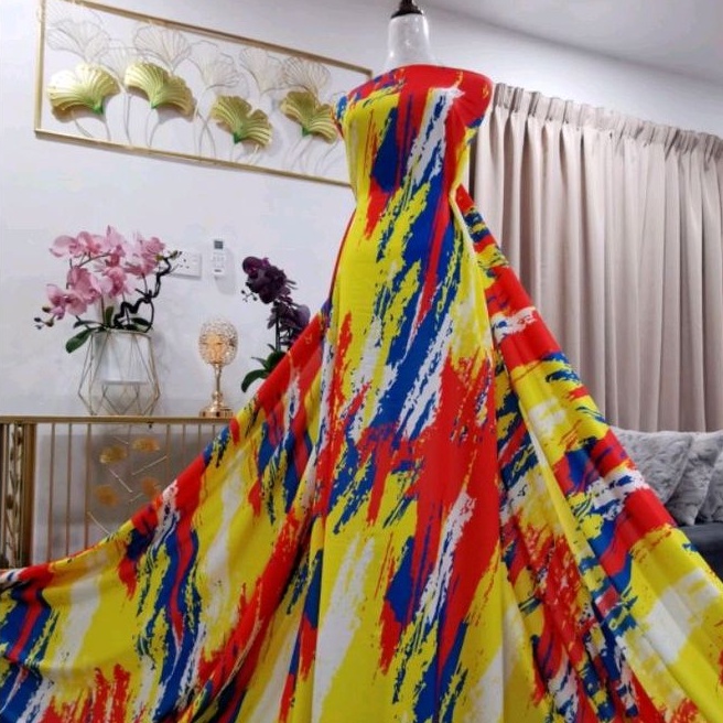 KAIN MERDEKA/JALUR MERDEKA/KAIN PASANG CORAK JALUR MERDEKA/STRIP/KAIN ...