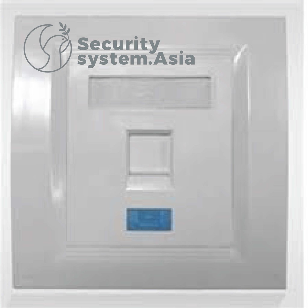 FP1MJ - SINGLE-GANG MODULAR JACK WALL MOUNT FACE PLUG PLATE | Shopee ...