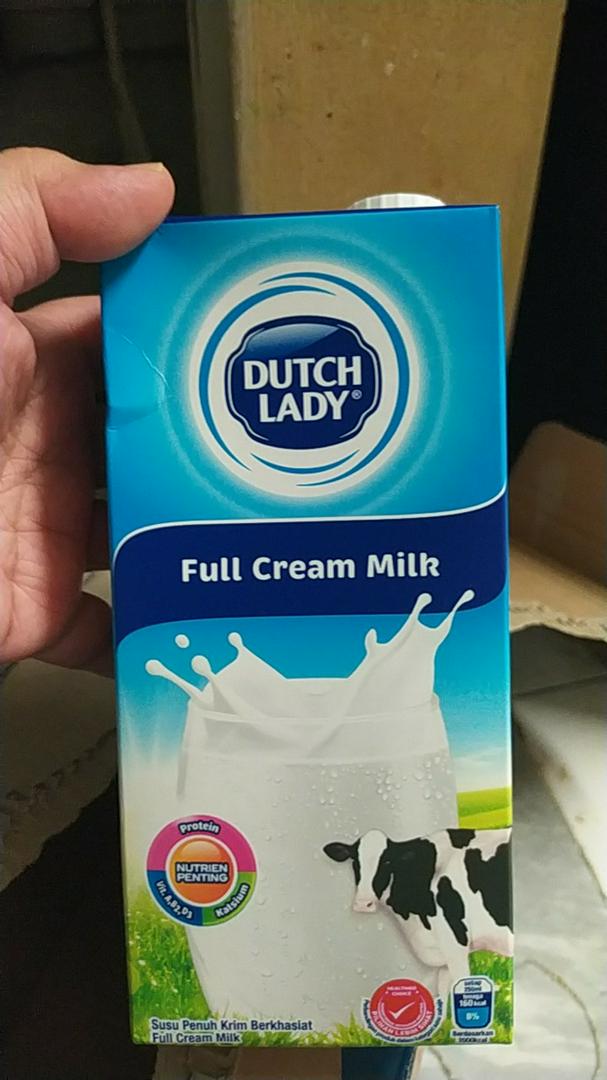 Dutch Lady Milk Packet Clipart