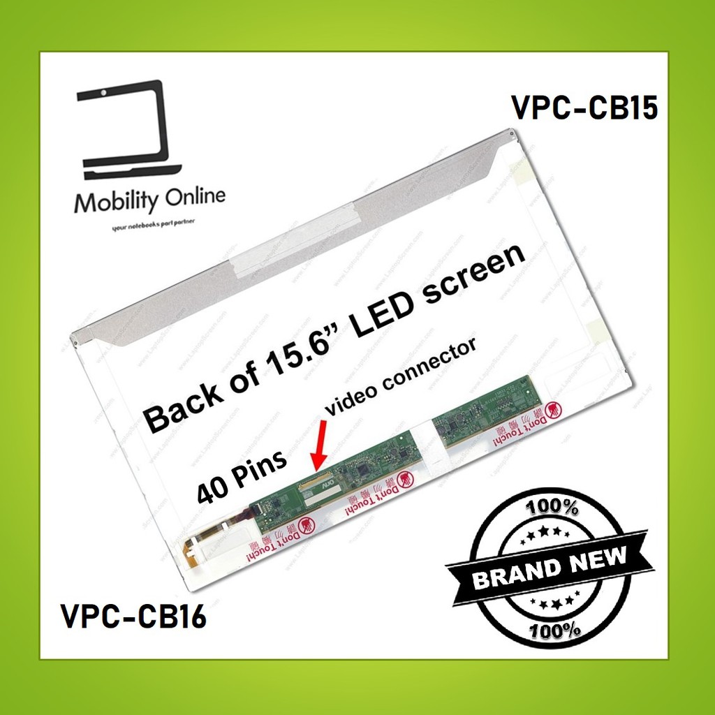 Sony VPC-CB15 VPC-CB16 VPC-CB35 VPC-CB37 Full HD Laptop LCD LED Screen | Shopee Malaysia