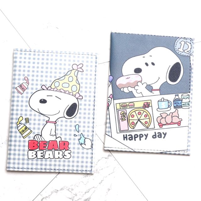 Snoopy American cartoon passport holder passport cover | Shopee Malaysia