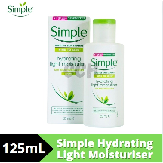 Simple Hydrating Light Moisturiser (125ml) | Shopee Malaysia