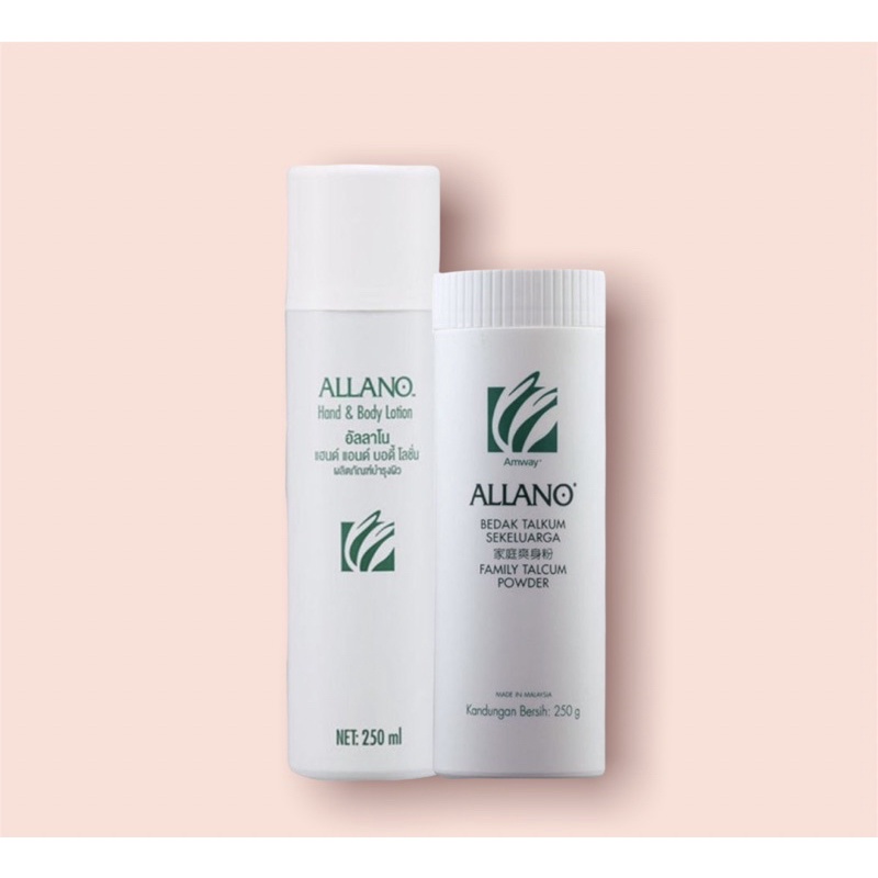 ALLANO Hand & Body Lotion/Talcum Powder | Shopee Malaysia