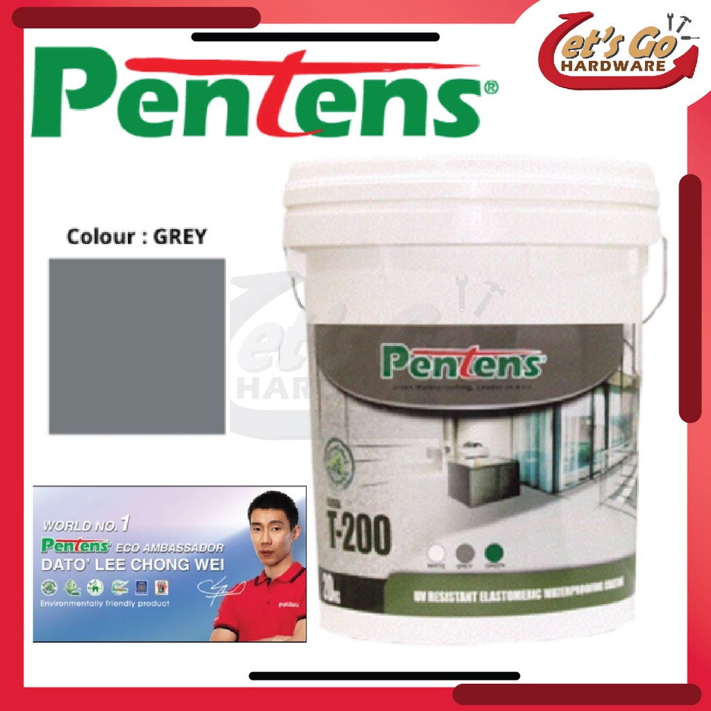 Pentens Fleseal T-200 20KG UV Resistant Elastomeric Waterproofing ...