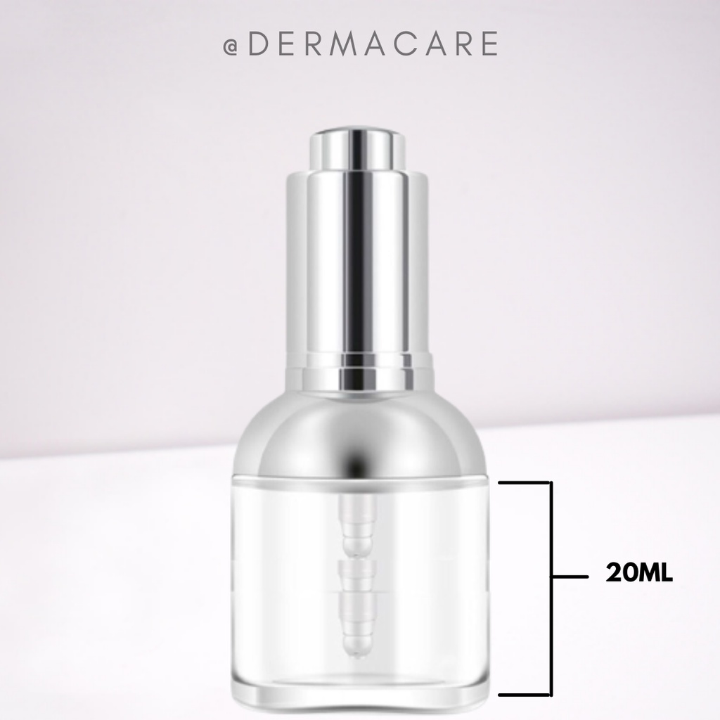 Push Button Dropper, Transparent Silver - 20ml ( READY STOCK ) | Shopee ...