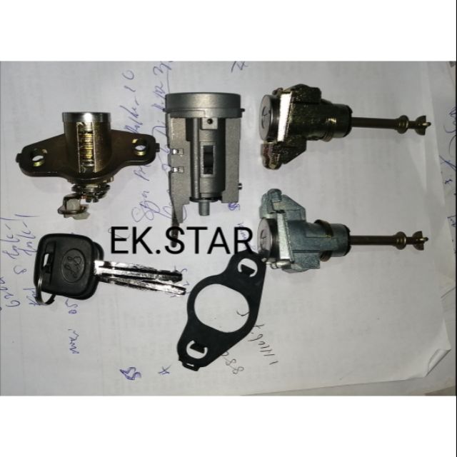 TOYOTA VIOS NCP42 2003 KEY SET ASSY WITH STARTED KEY SWITCH /PINTU ...