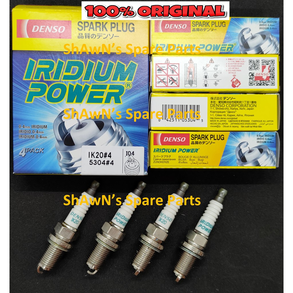 Denso Iridium Power IK20 Toyota Camry Alphard Estima Vellfire Honda ...