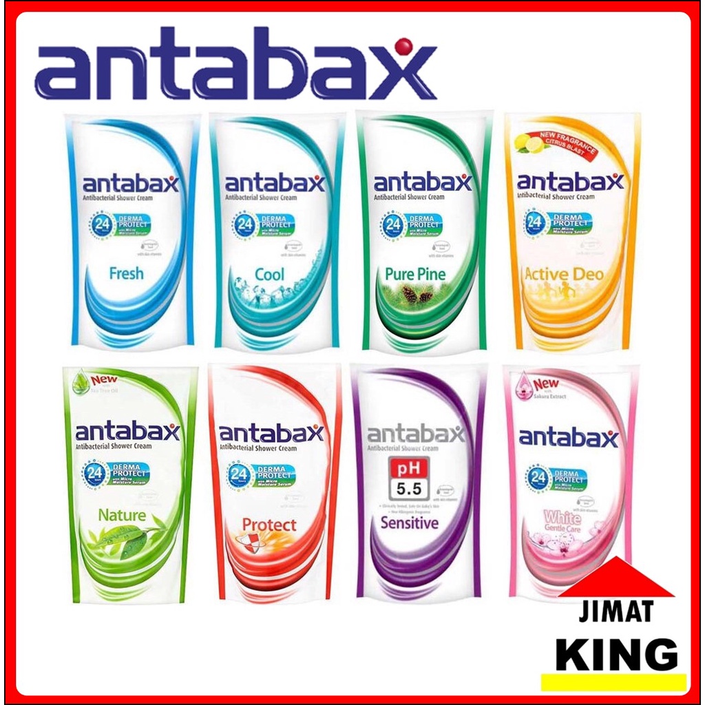 Antabax Antibacterial Shower Cream 550ml (Refill Pack) | Shopee Malaysia