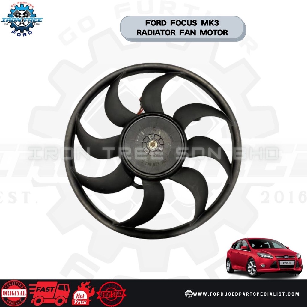 Ford Focus MK3 Radiator Fan Motor (Original Used) | Shopee Malaysia