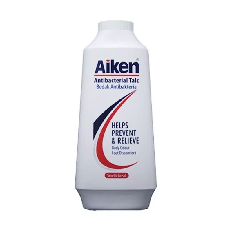 Aiken Antibacterial Medicated Talcum Powder 75 gram | Shopee Malaysia